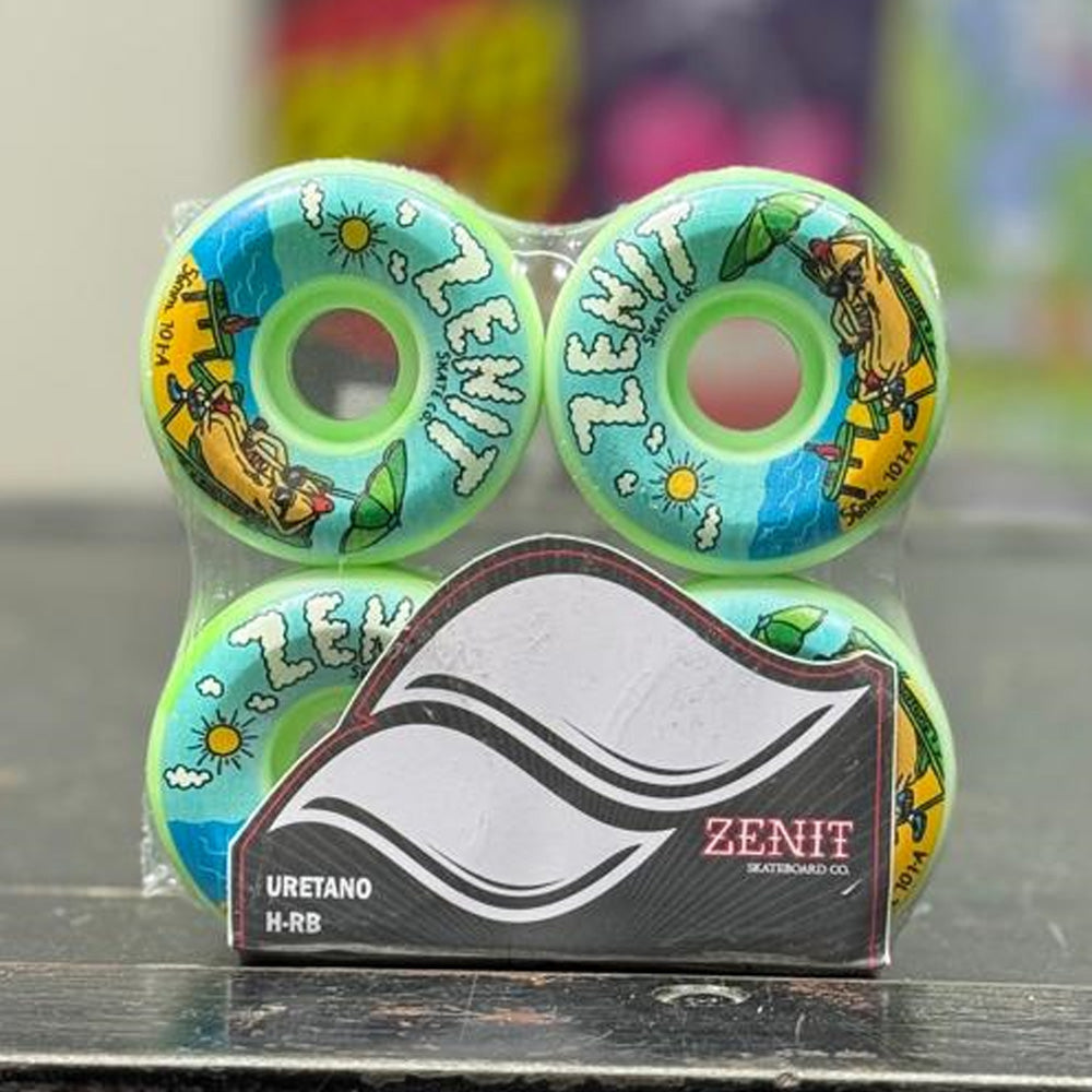 Ruedas Zenit Vacaciones Verde – Chilango Skate