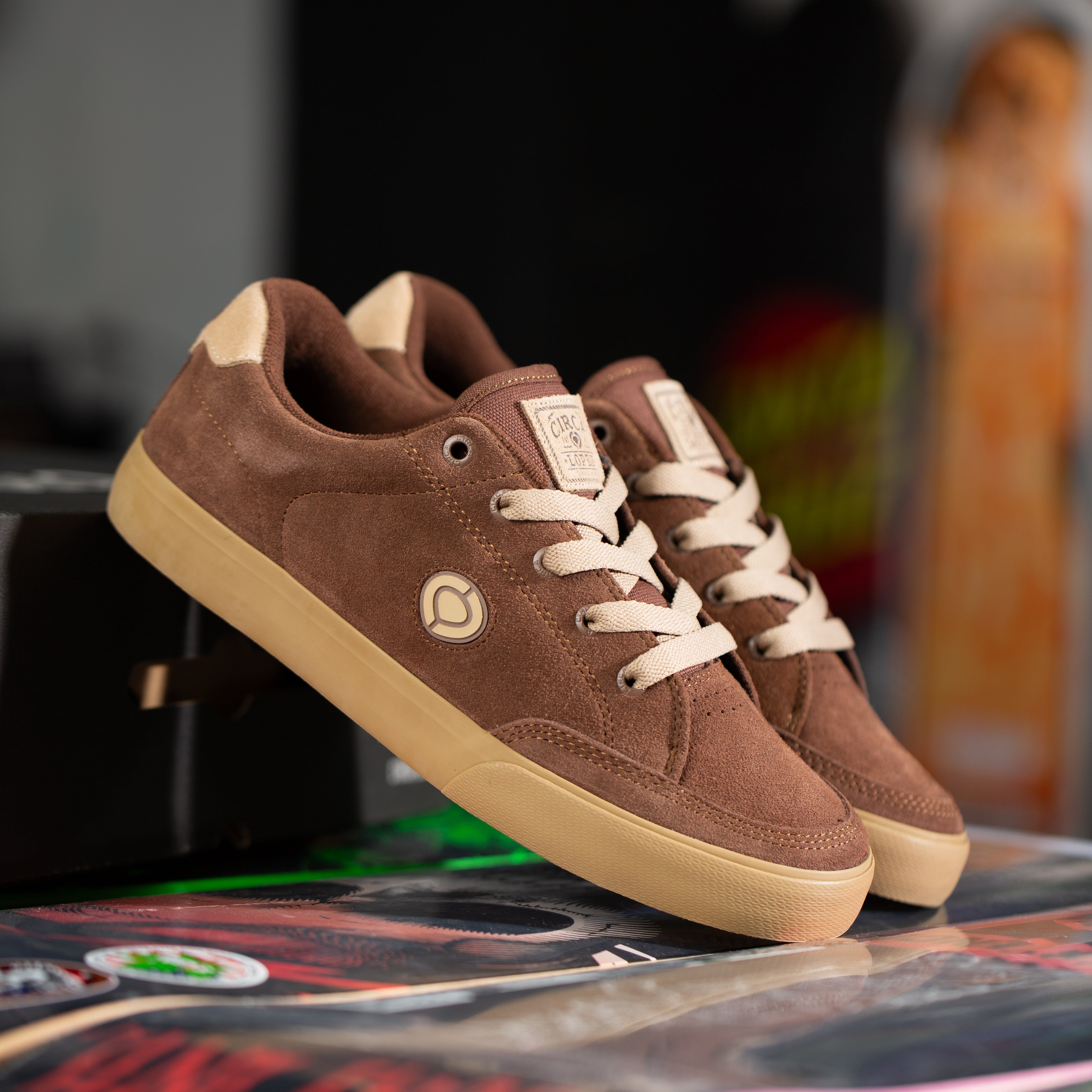 Tenis Circa AL 50 Slim Acorn Tobacco – Chilango Skate